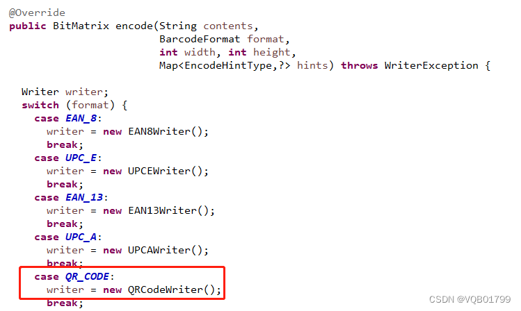 zxing使用byte数组生成二维码和解析二维码_java17 将 byte[]转成二维码-CSDN博客