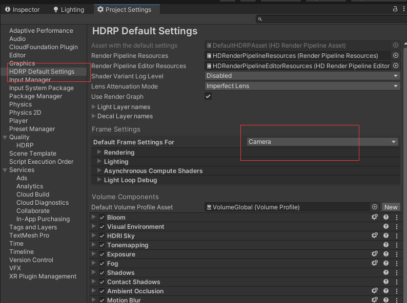 unity HDRP配置 Volume设置_unity volume-CSDN博客