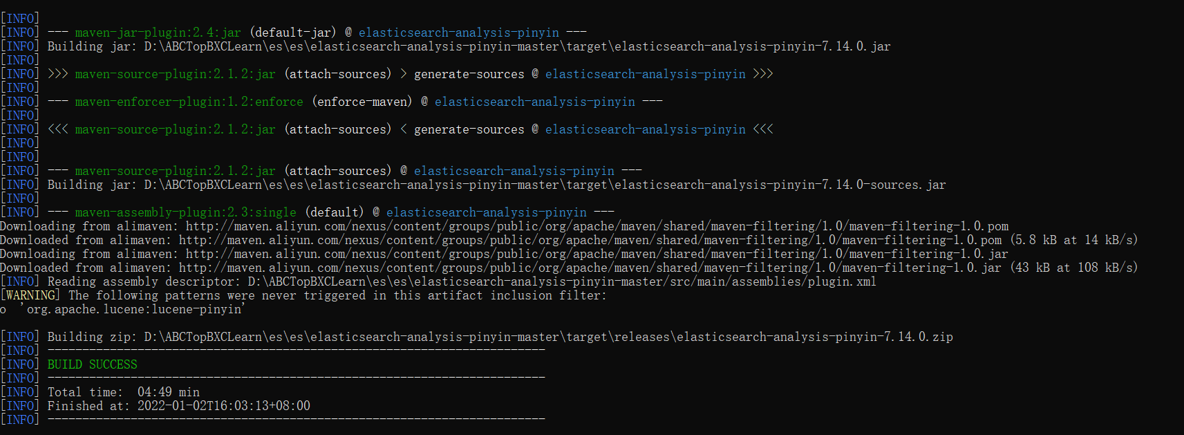 Elasticsearch 7.X 拼音分词器 pinyin 使用_elasticsearch pinyin-CSDN博客