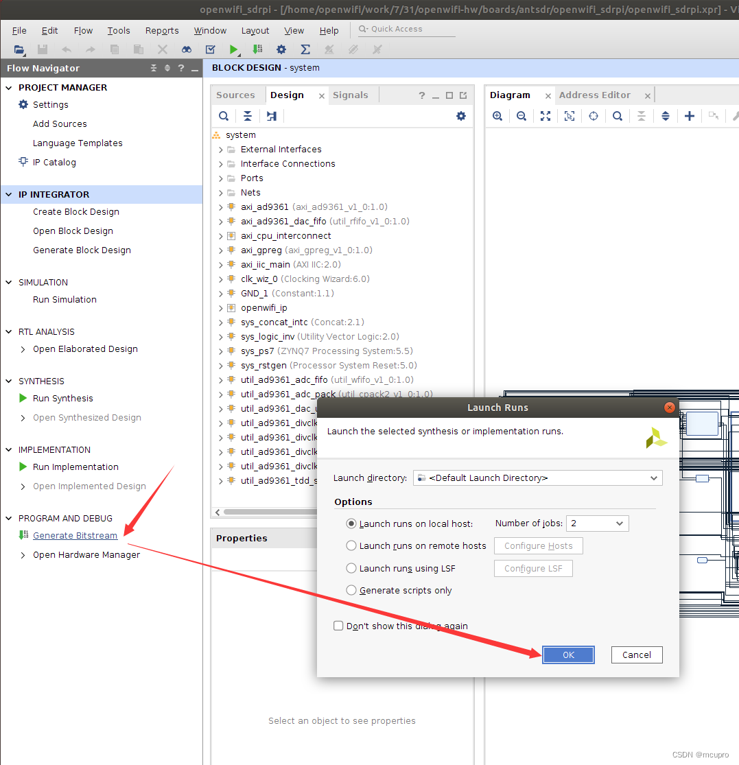 OPENWIFI实践1：下载并编译SDRPi的HDL源码_openwifi编译工具下载-CSDN博客