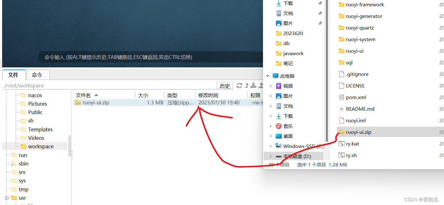 SpringBoot+Vue项目（若依为例）Linux部署（云服务器同理）_linux部署ruoyi-vue-CSDN博客
