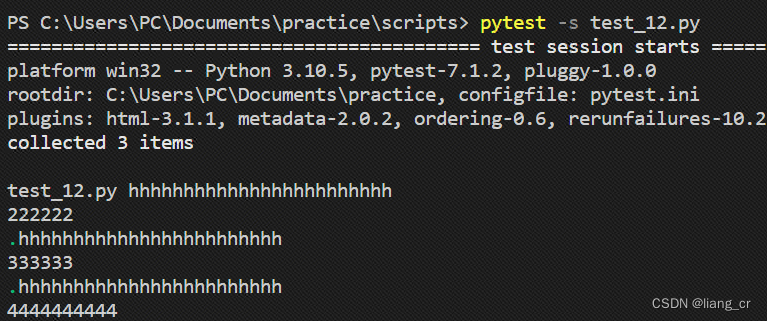 pytest的使用_pytest使用-CSDN博客