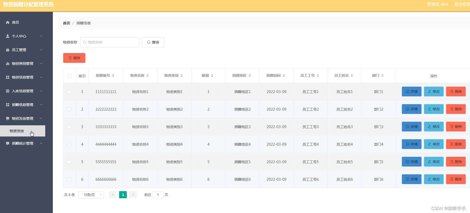 SSM毕设项目物资捐赠分配管理系统4s4c9（java+VUE+Mybatis+Maven+Mysql）-CSDN博客