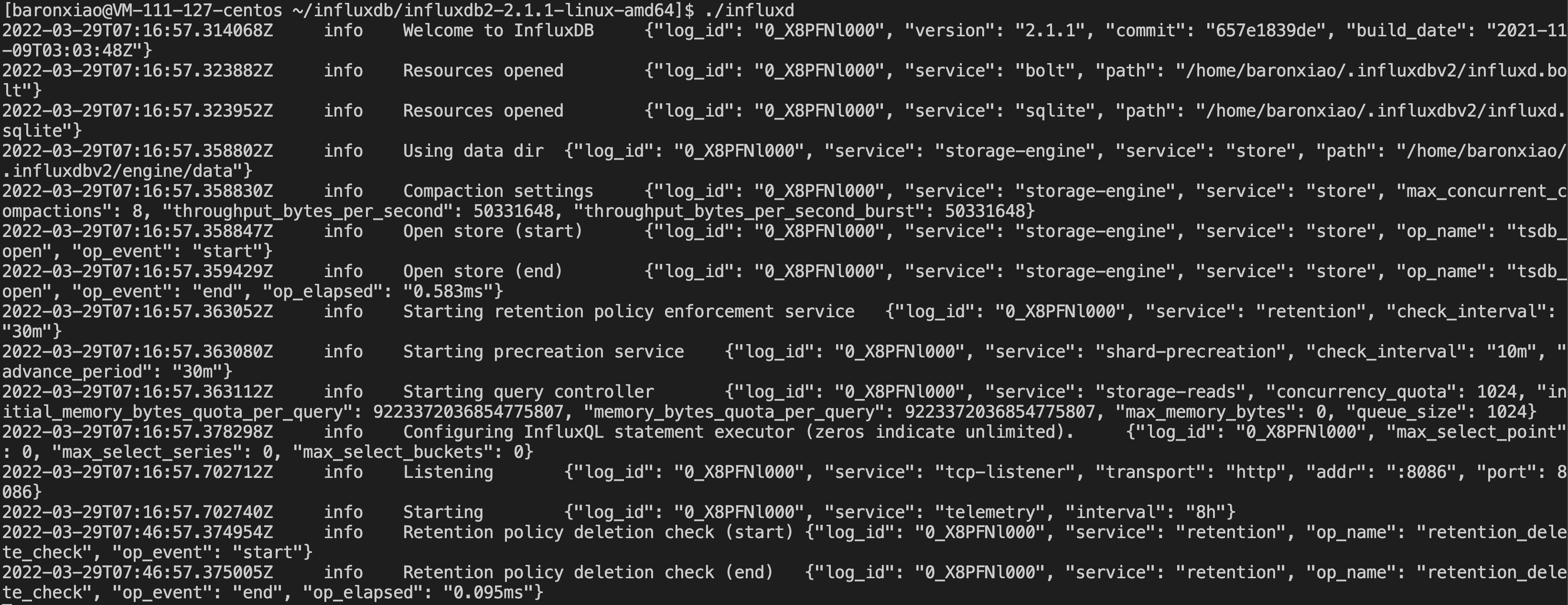 【Influxdb】安装与配置_influxdb arm-CSDN博客