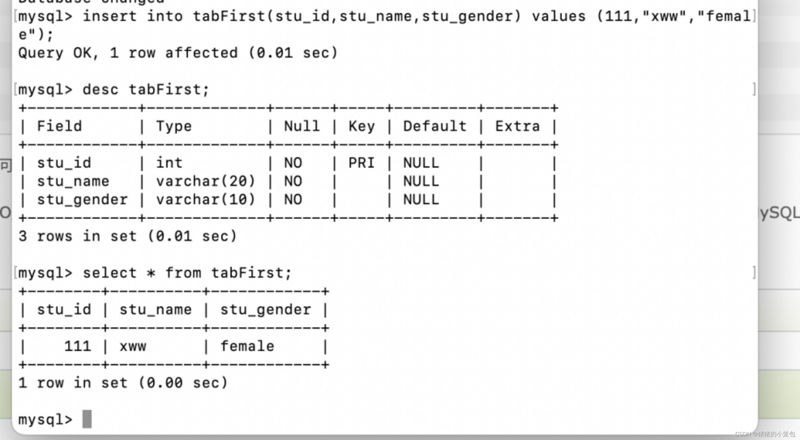 Mysql知识回顾学习mysql Usr Csdn博客