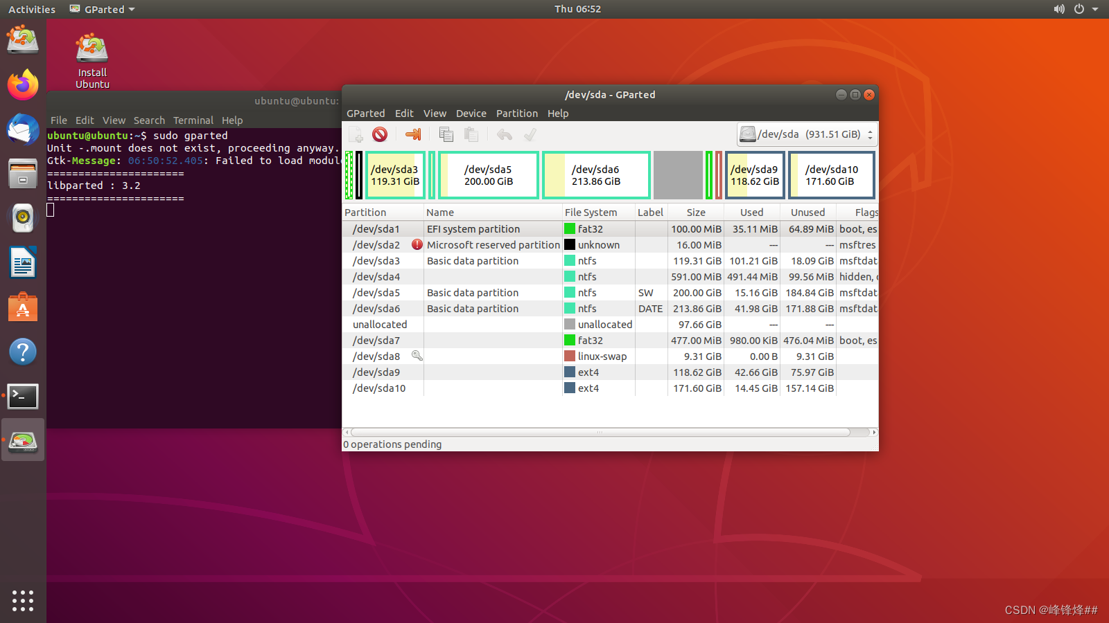 win10和ubuntu18.04双系统条件下ubuntu根目录扩容方法_双系统扩容-CSDN博客