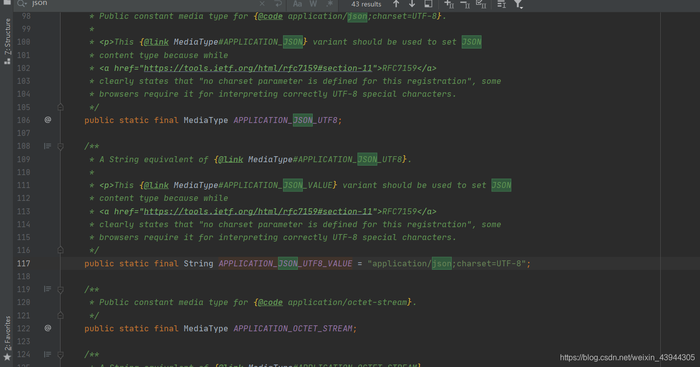 常用的媒体类型 Application Json Mediatype Response状态 Response 设置返回media