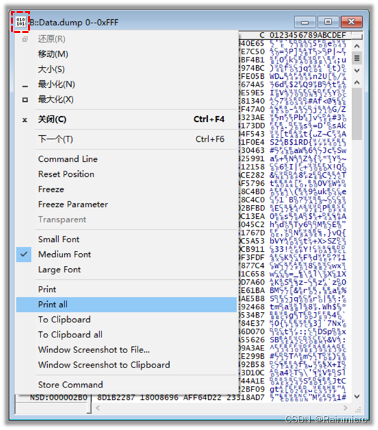 TRACE32——Printer/WinPrint导出窗口内容_trace32 snoop 导出-CSDN博客
