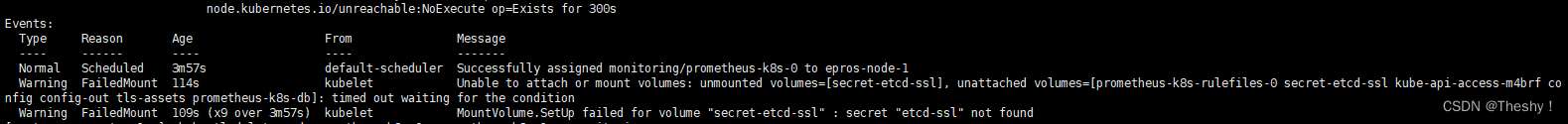 云原生 | k8s：MountVolume.SetUp failed for volume “secret-kube-etcd-client-certs“_mountvolume.setup ...