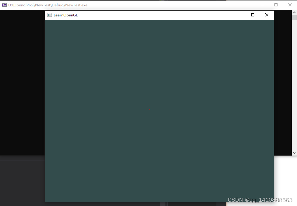 Opengl实例一：创建空白窗口glfwcreatewindow 创建 不显示窗口 Csdn博客