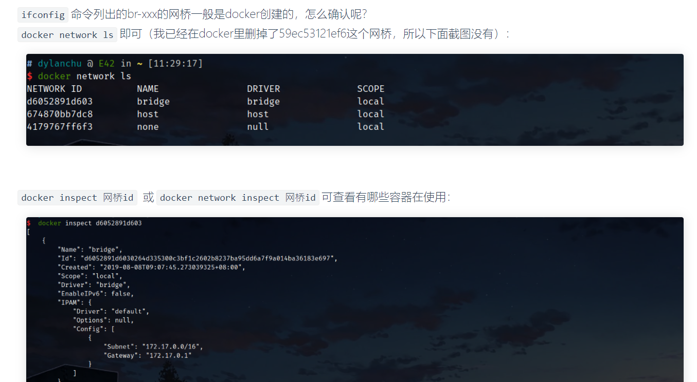 Linux (ifconfig/docker) 移除网桥/虚拟网卡_ifconfig br--CSDN博客