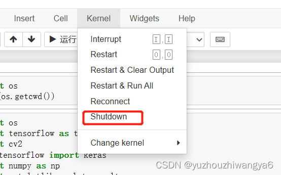 jupyter notebook运行后内存释放问题解决_jupyter占用内存过多-CSDN博客