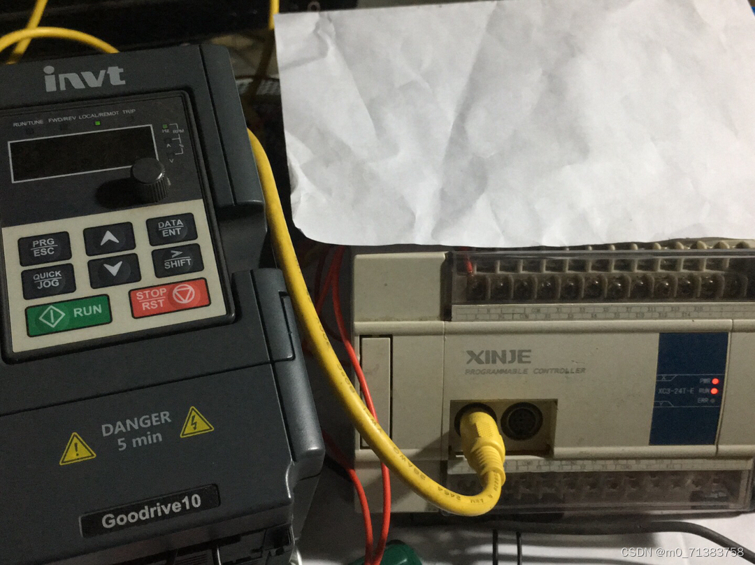 信捷XC PLC与5台英威腾GD变频器通讯程序原创可直接用于生产的程序_信捷plc和英威腾变频器通讯控制变频器反应慢-CSDN博客