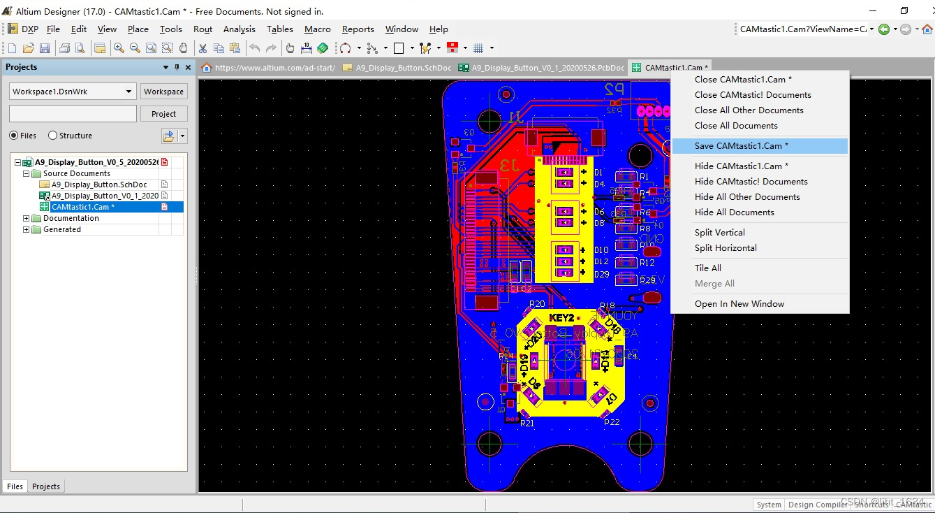 AD生成Gerber及CAM350、DFM检查_ad坐标文件怎么生成-CSDN博客