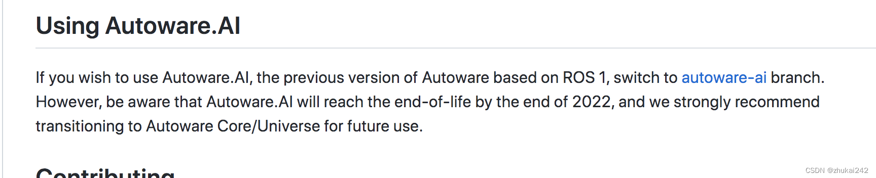 autoware.auto版本说明-CSDN博客