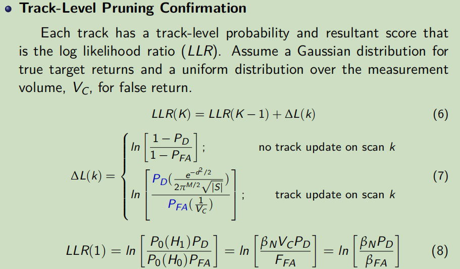 16 Multiple Hypothesis Tracking System Design and Application（二）MHT Algorithm Description_mht算法 ...