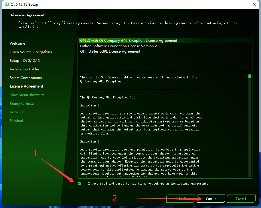 【1】如何安装QT？_qt-opensource-windows-x86-5.12.12.exe-CSDN博客
