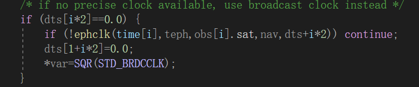 rtklib--伪距单点定位（single-point positioning）学习（1）Satposs_rtklib显示接收机钟差-CSDN博客