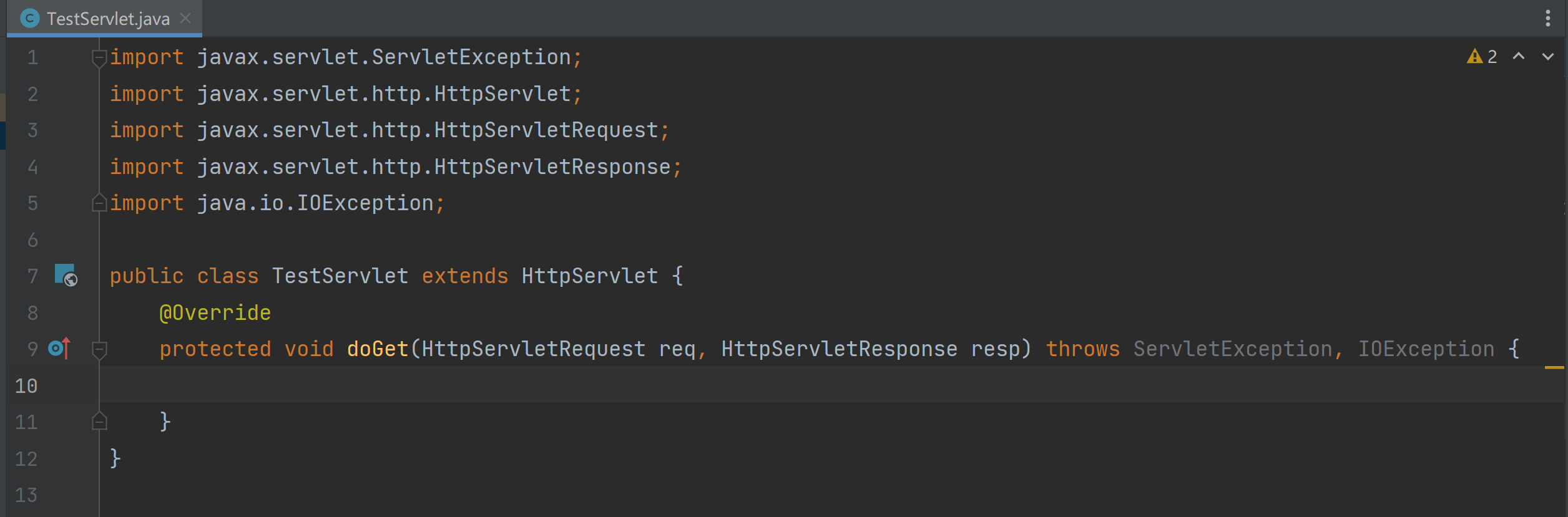 JavaWeb 创建 Servlet（idea2022）_servlet-api.jar下载-CSDN博客