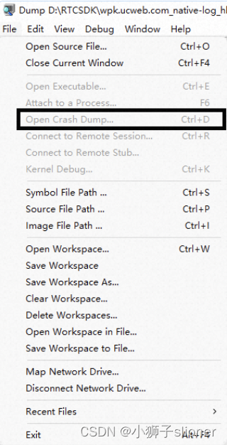 Windows采用windbg Crash问题定位方法_windbg启动的程序,crash-CSDN博客
