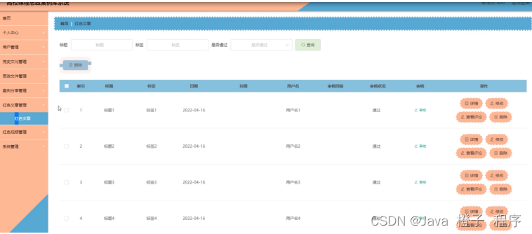 计算机毕业设计nodejsvue高校课程思政案例库系统(程序源码lw部署vue课程设计nodejs橙子毕设程序的博客 Csdn博客
