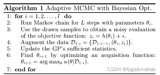 【MCMC】基于贝叶斯优化的自适应MCMC算法仿真-CSDN博客