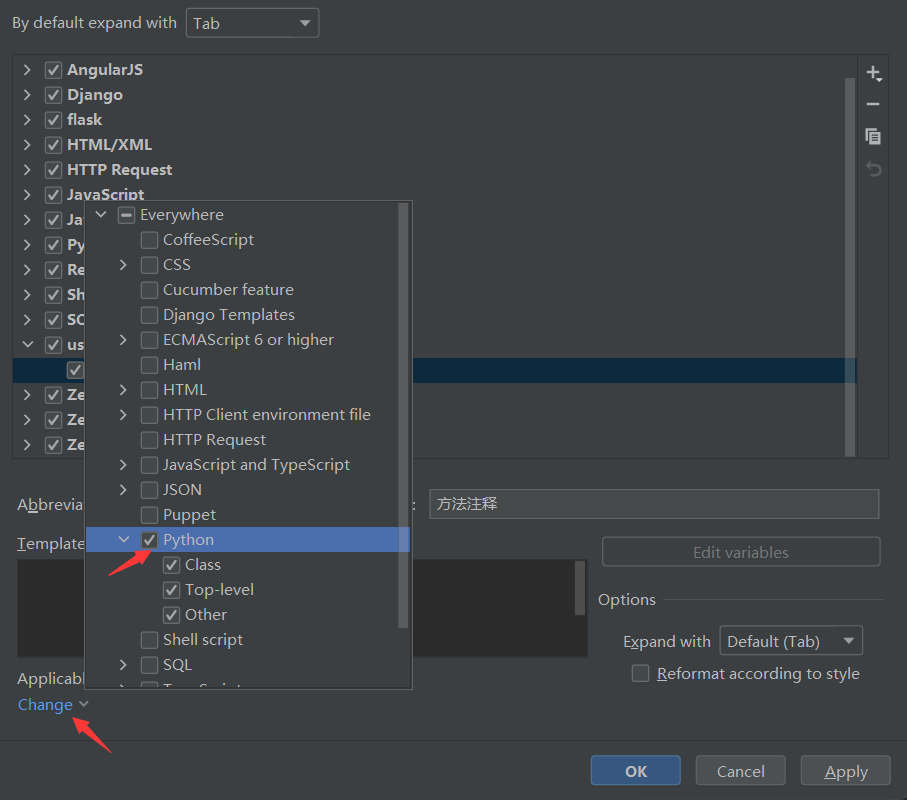 python 注释规范(Docstring) 与 LiveTemplates 介绍_python注释规范-CSDN博客