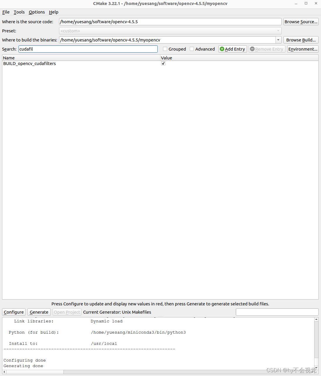 ubuntu22部署c++ 配置opencv4.5.5,opencv_contrib4.5.5,以及opencv下的cuda（cuda11.6,cudnn8.4.1）_ubuntu22.04 ...