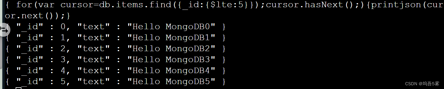 分布式数据库nosql三——mongodb 文档的高级查询操作第1关数据的导入导出 Csdn博客