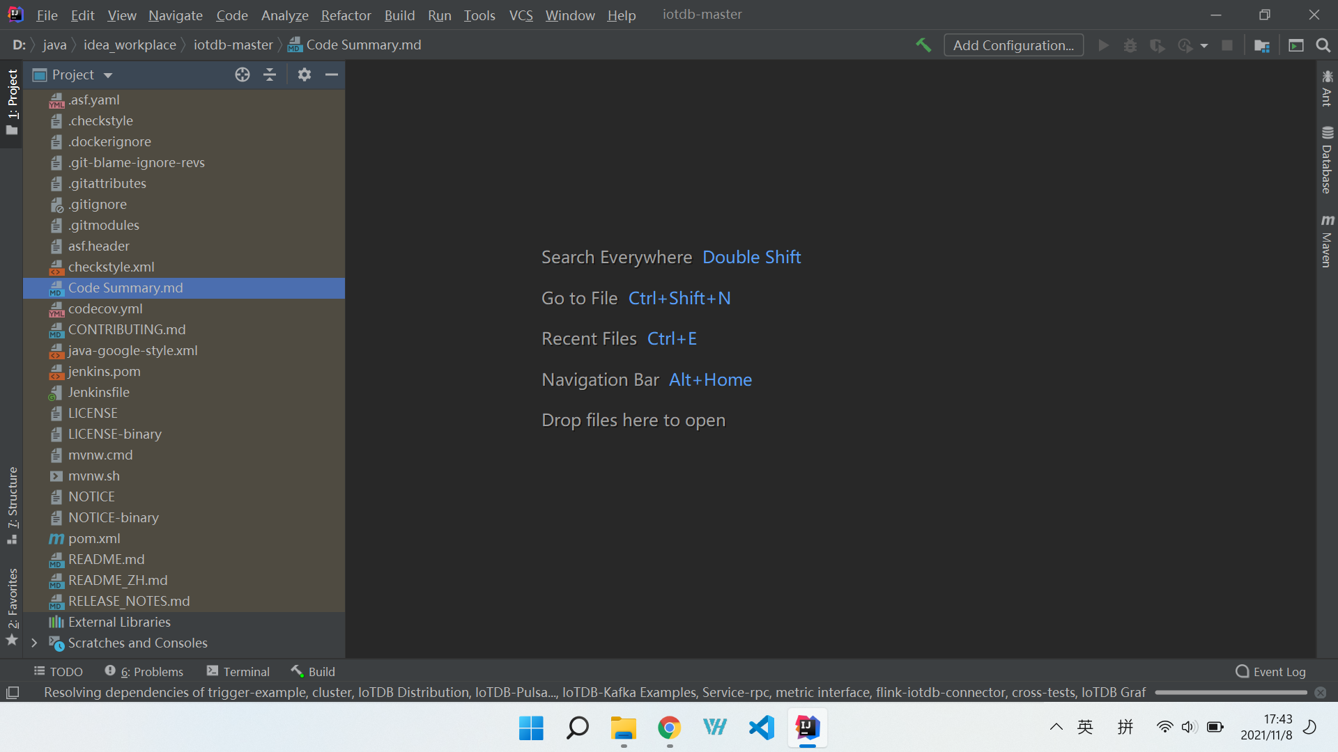 跟着小百学开源的IoTDB 第一章(11.9更新)_iotdb debug-CSDN博客