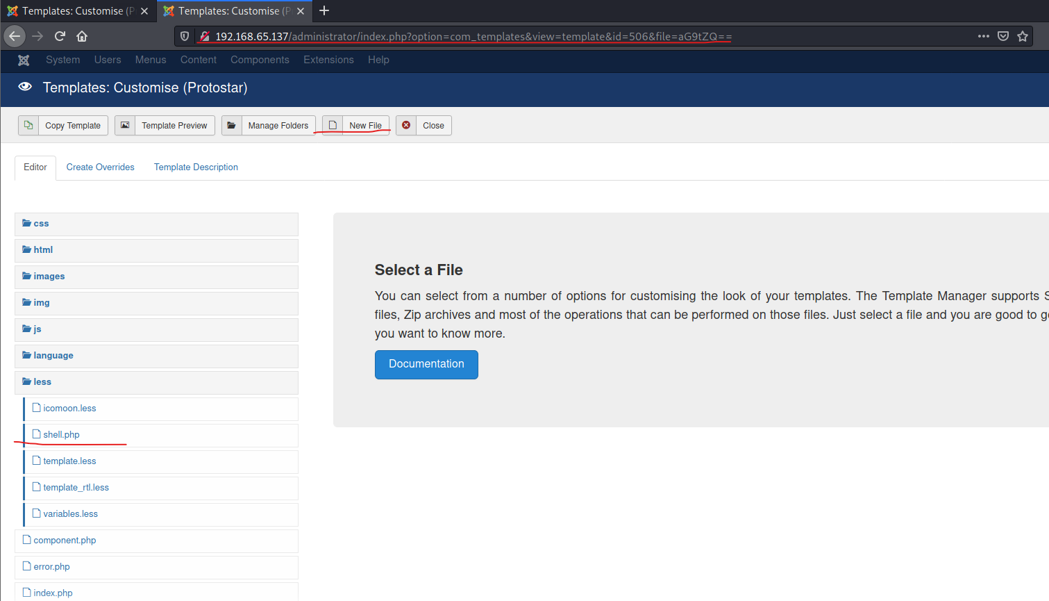 VULNHUB靶机渗透——DC-3(JoomlaCMS漏洞和Ubuntu16.04本地提权漏洞)_提权joomla-CSDN博客