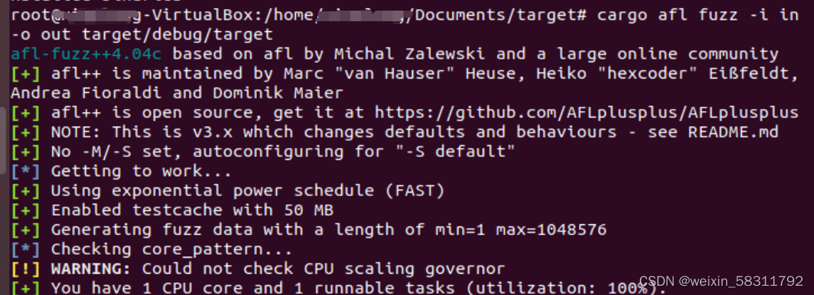 对Rust程序使用AFL工具进行模糊测试_rust与模糊测试-CSDN博客
