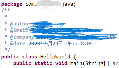 Show programmer information in code written - Programmer Sought