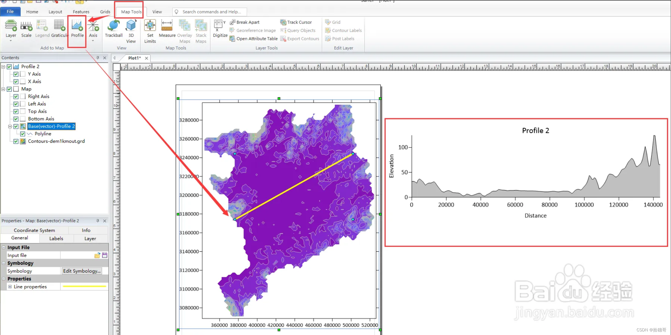 surfer如何做grd网格文件/等值线的剖面图_surfer的网格编辑-CSDN博客