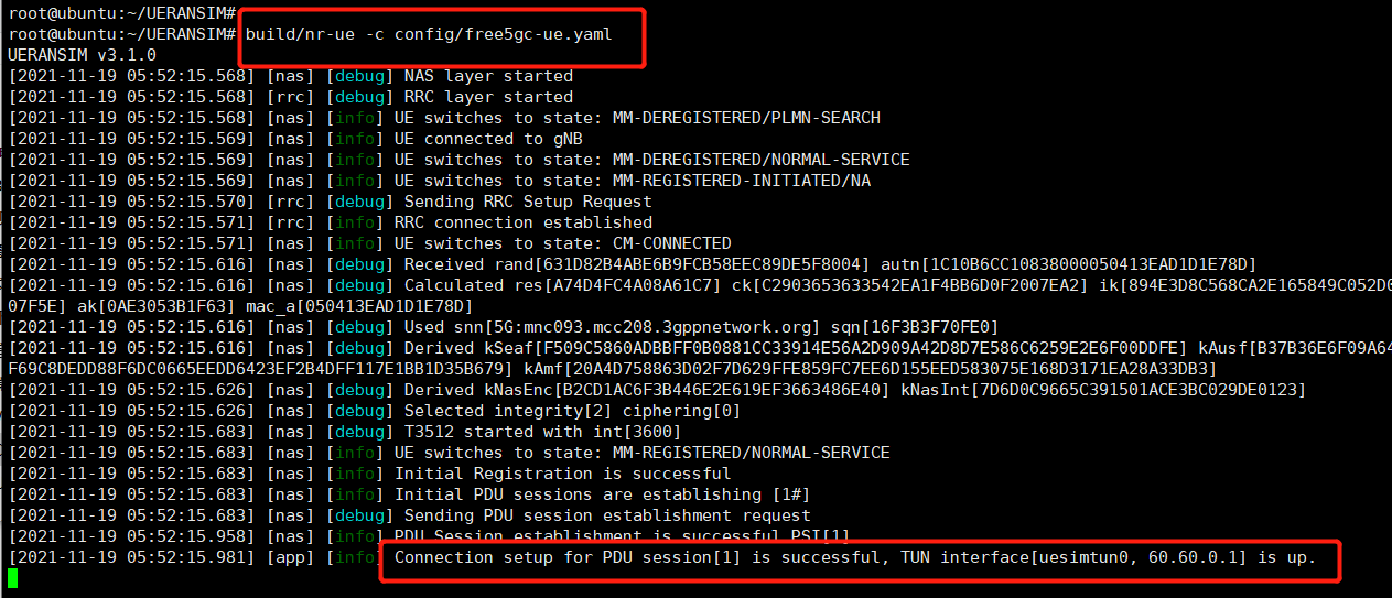 【Free5GC】run.sh脚本测试流程_plmnidx=0, sst=1, sd="080000-CSDN博客