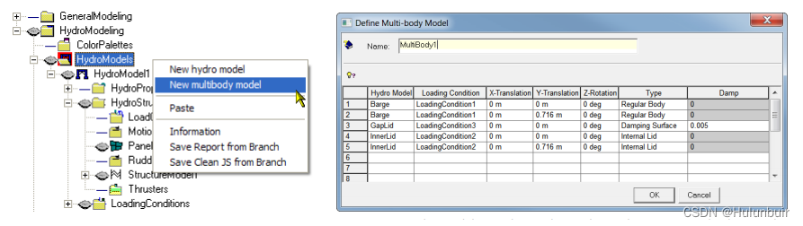HydroD 实用教程（六）多体模型_sesam muti body-CSDN博客