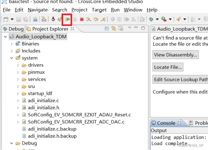 手把手教你使用ADSP-21565（二）在线调试程序详细说明-CSDN博客