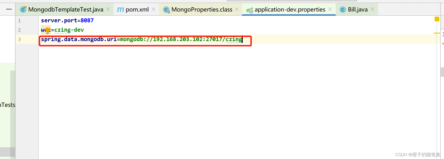 mongodb的sping操作MongoTemplate的使用②_uuidrepresentation-CSDN博客