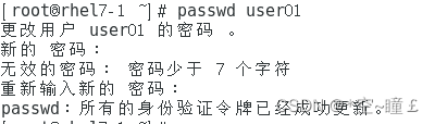 linux用户和组的管理_在终端上用user01用户登录系统,看能否登录成功。登录成功后显示user01的当前工作-CSDN博客