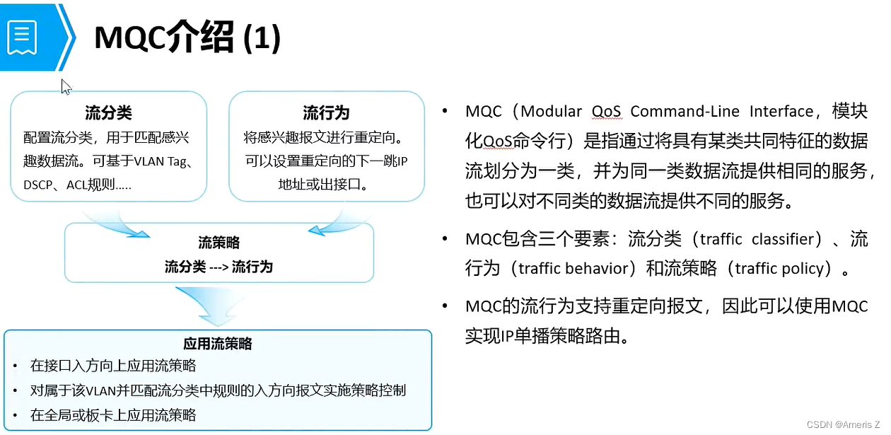 【策略路由-MQC（模块化Qos命令）（2）】（MQC基本配置、PQC流量过滤）-CSDN博客
