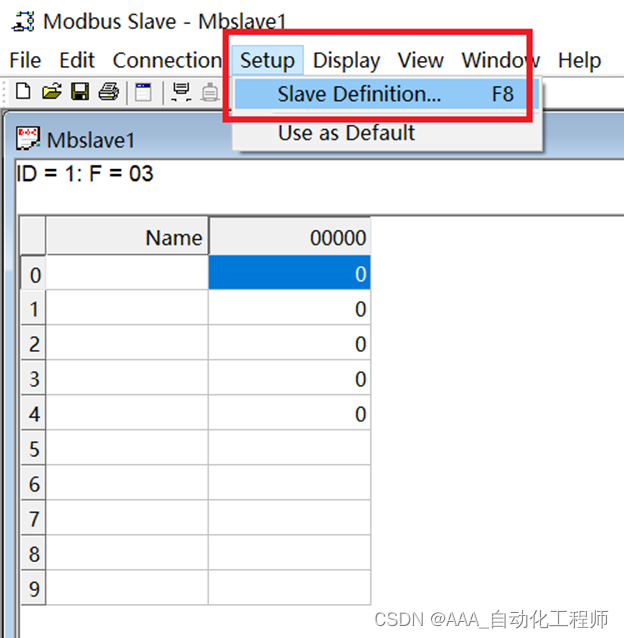 使用modbus Slave和modbus Poll进行modbus Tcp通信仿真测试的方法介绍modbus Slave Tcp Csdn博客
