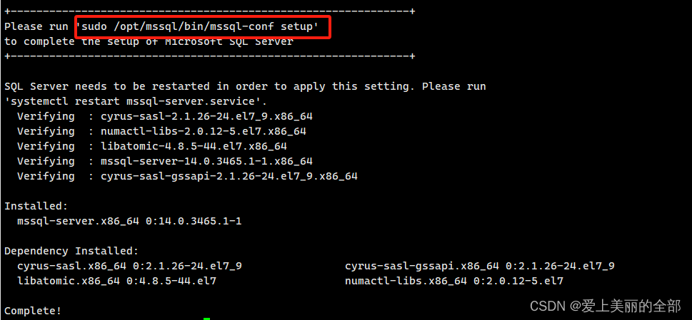 Centos下无网络离线安装sqlserver Linux无网络安装sqlservercentos7离线如何下载安装sqlserver Csdn博客 