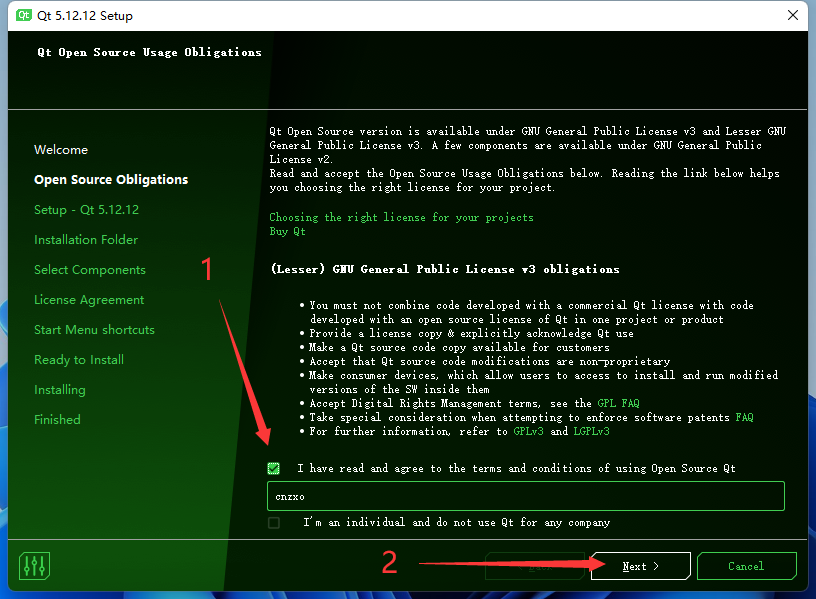 【1】如何安装QT？_qt-opensource-windows-x86-5.12.12.exe-CSDN博客