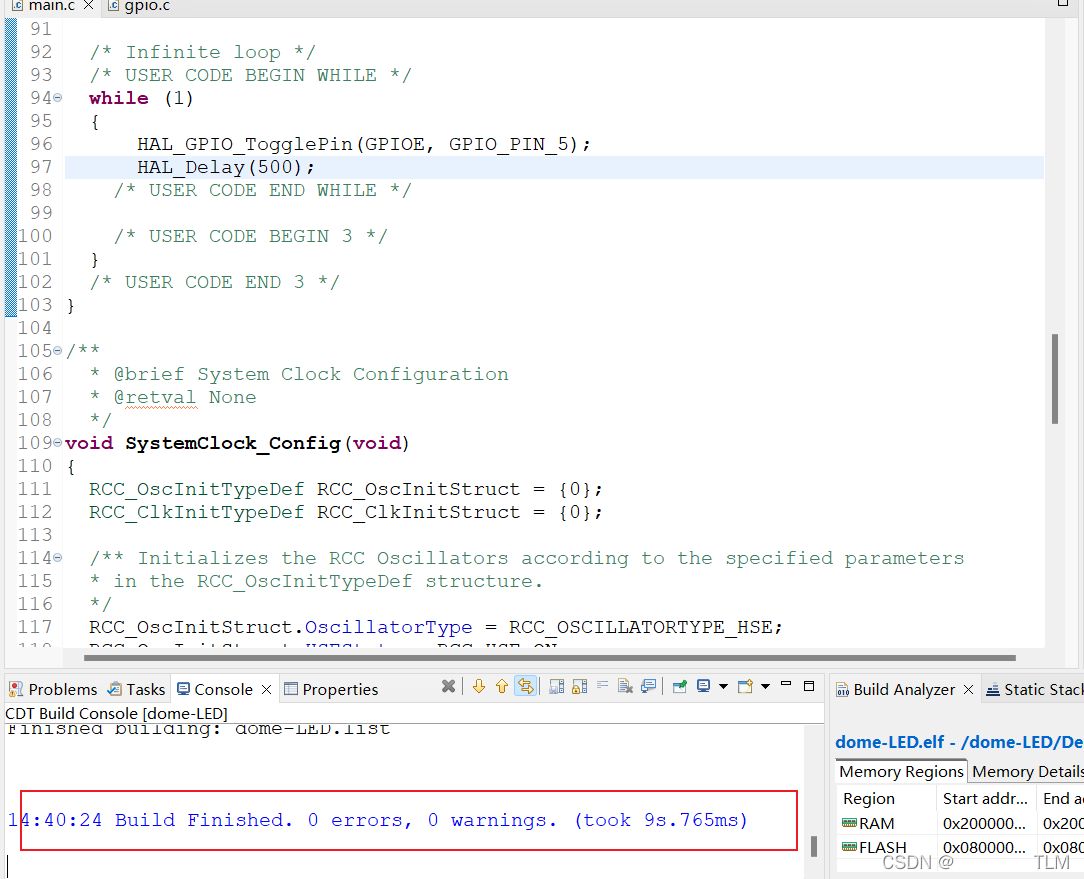 初识STM32CubeIDE：创建与配置你的第一个工程_stm32cubeide创建工程-CSDN博客