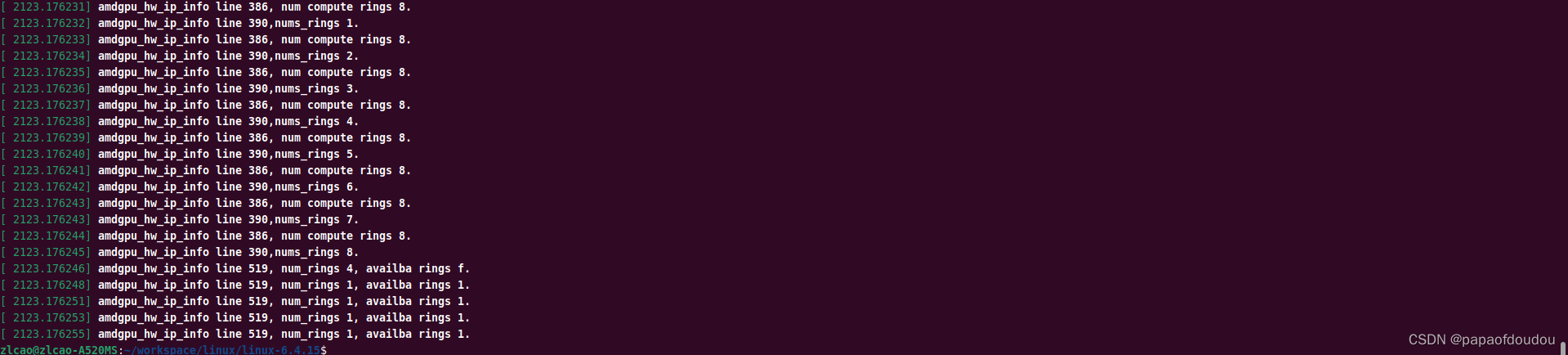 AMD GPU 内核驱动分析(二)-video-ring的调度_gpu ring-CSDN博客