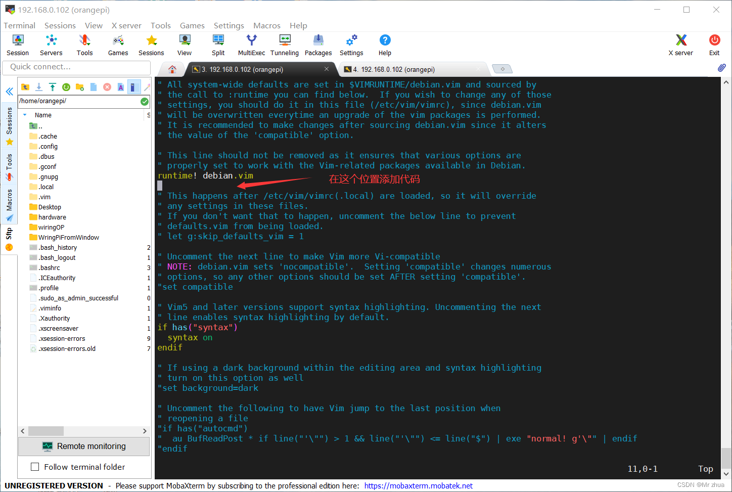 （六）修改vim编辑器的tab缩进,显示行数_vim修改tab缩进-CSDN博客