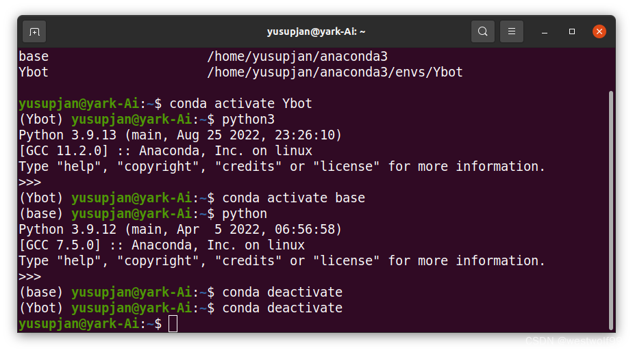 Ubuntu20.04 Anaconda 每个虚拟环境中实现独有的$PATH和LD_LIBRARY_PATH .condarc配置的完美解决 ...