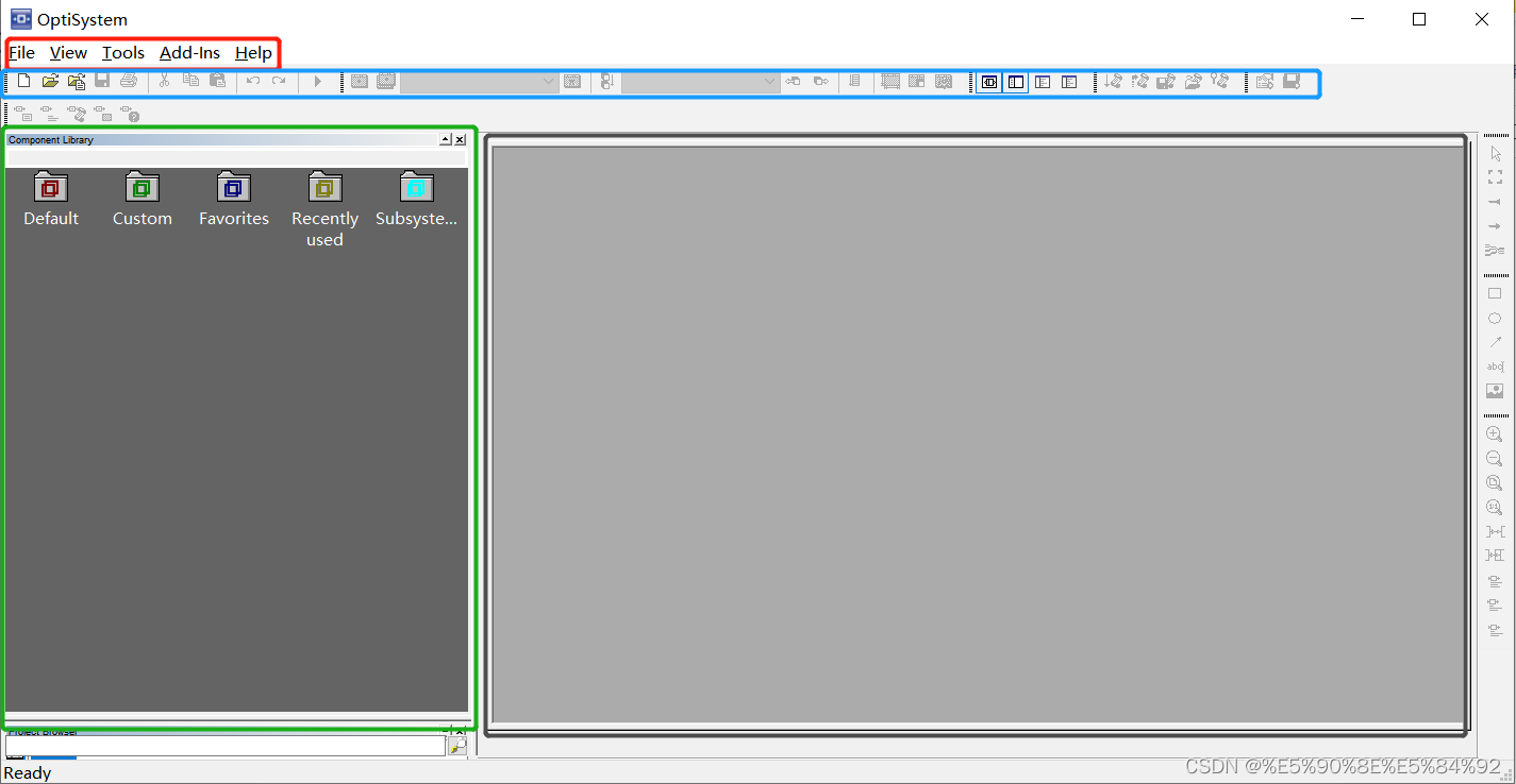 OptiSystem软件的基础操作-CSDN博客