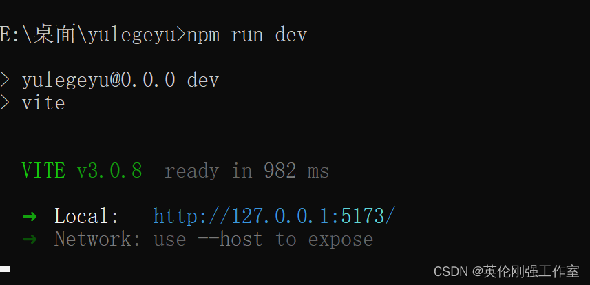 解决前端vue,vite启动出现的问题_vite构建vue项目删除type后,vue项目无法启动问题-CSDN博客