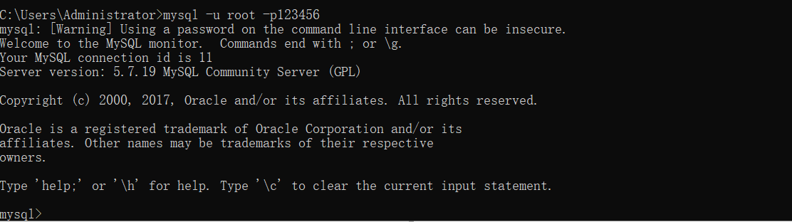MySQL数据库基本的命令行的使用_mysql -uroot -p-CSDN博客
